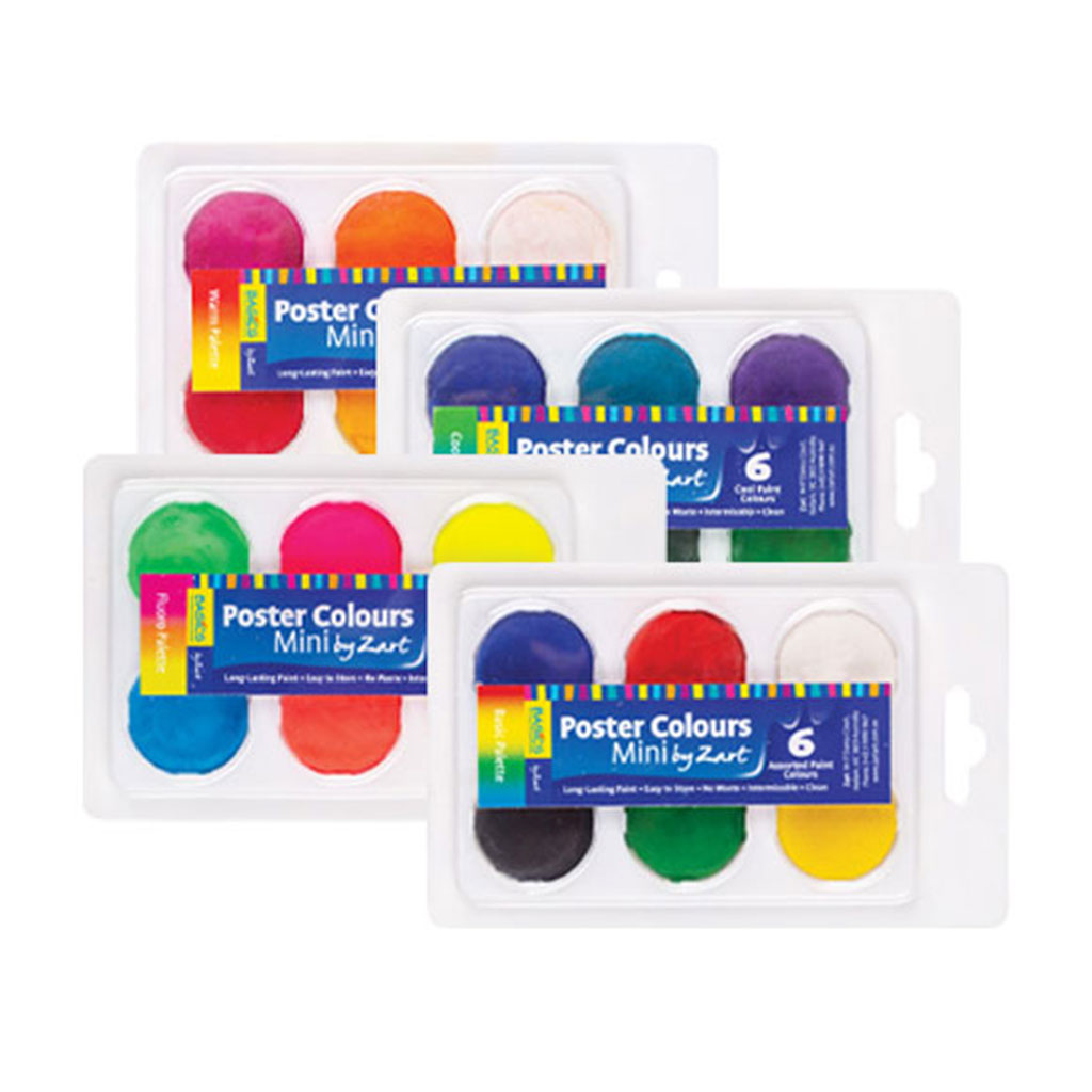 Poster Colours Mini Class Set 24s