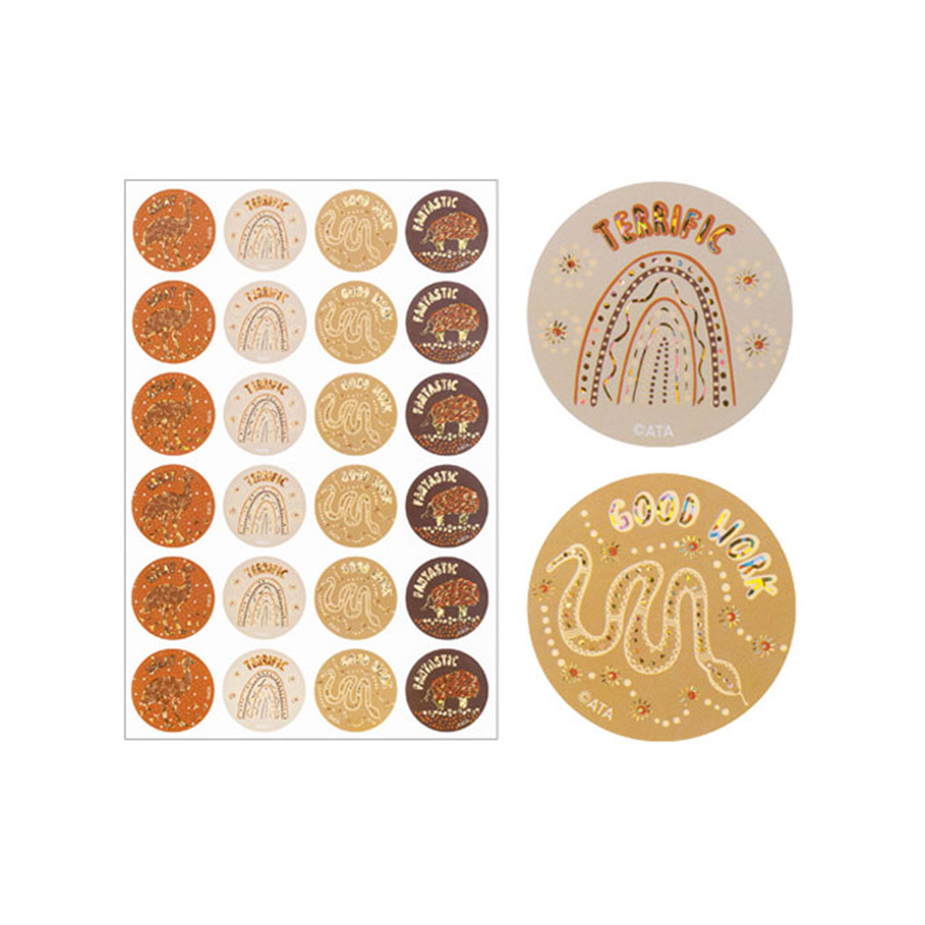 Country Connections Holographic Merit Stickers 72s