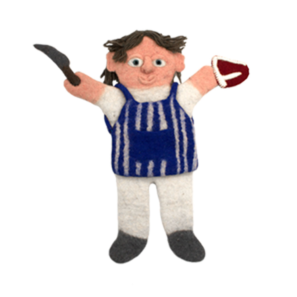Butcher Hand Puppet