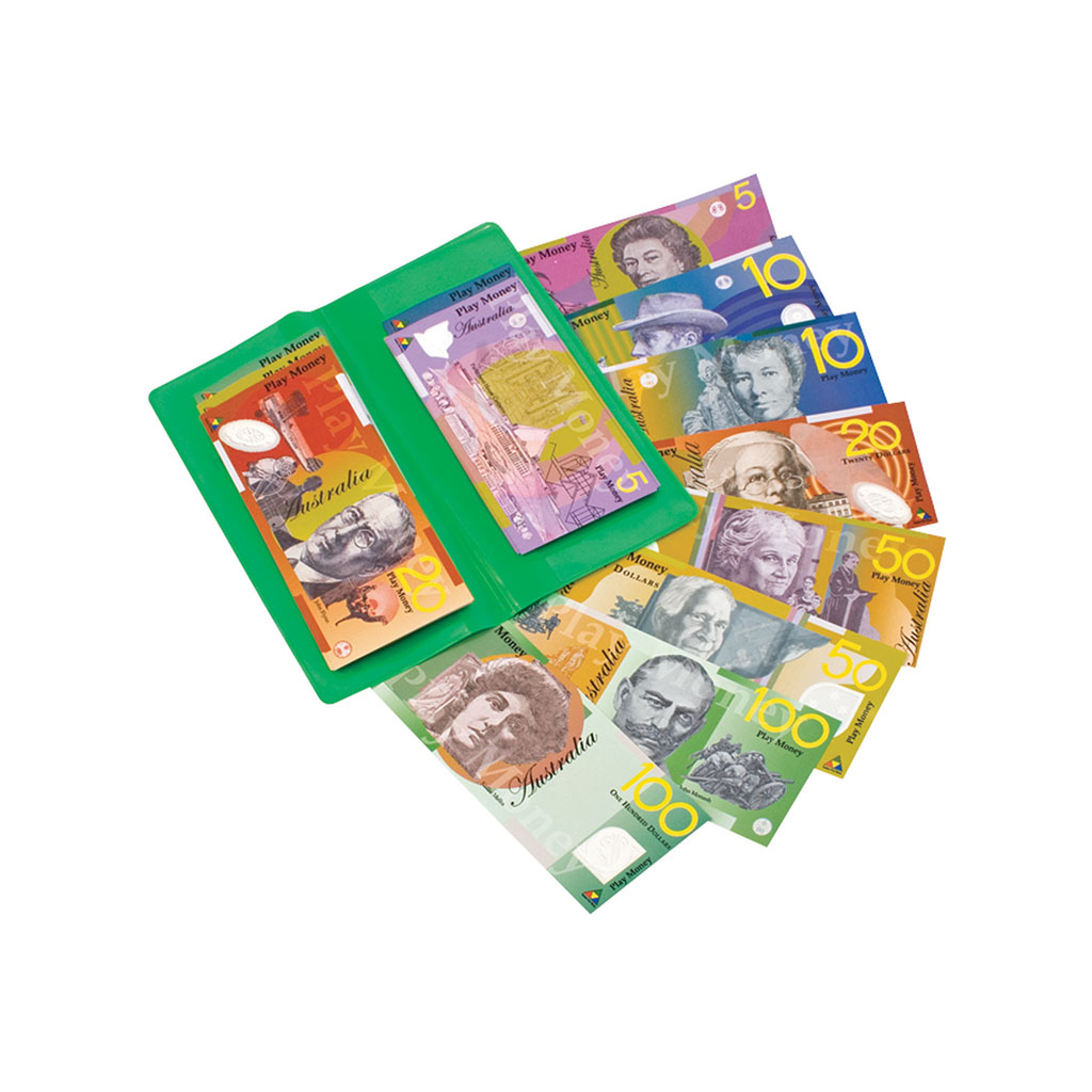 Money Wallet - Australian Notes - Set of 100