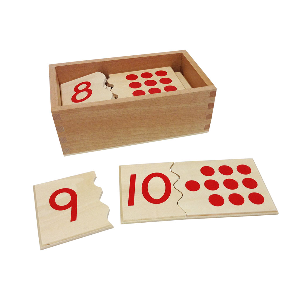 Number Puzzle with Box 1-10
