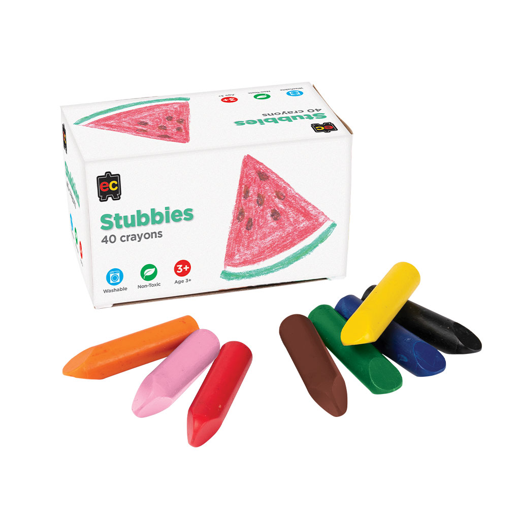 Stubbies Crayons - 40pc