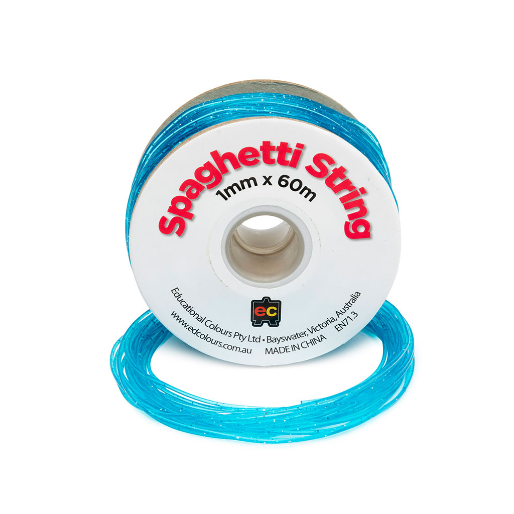 Spaghetti String - Blue - 60m