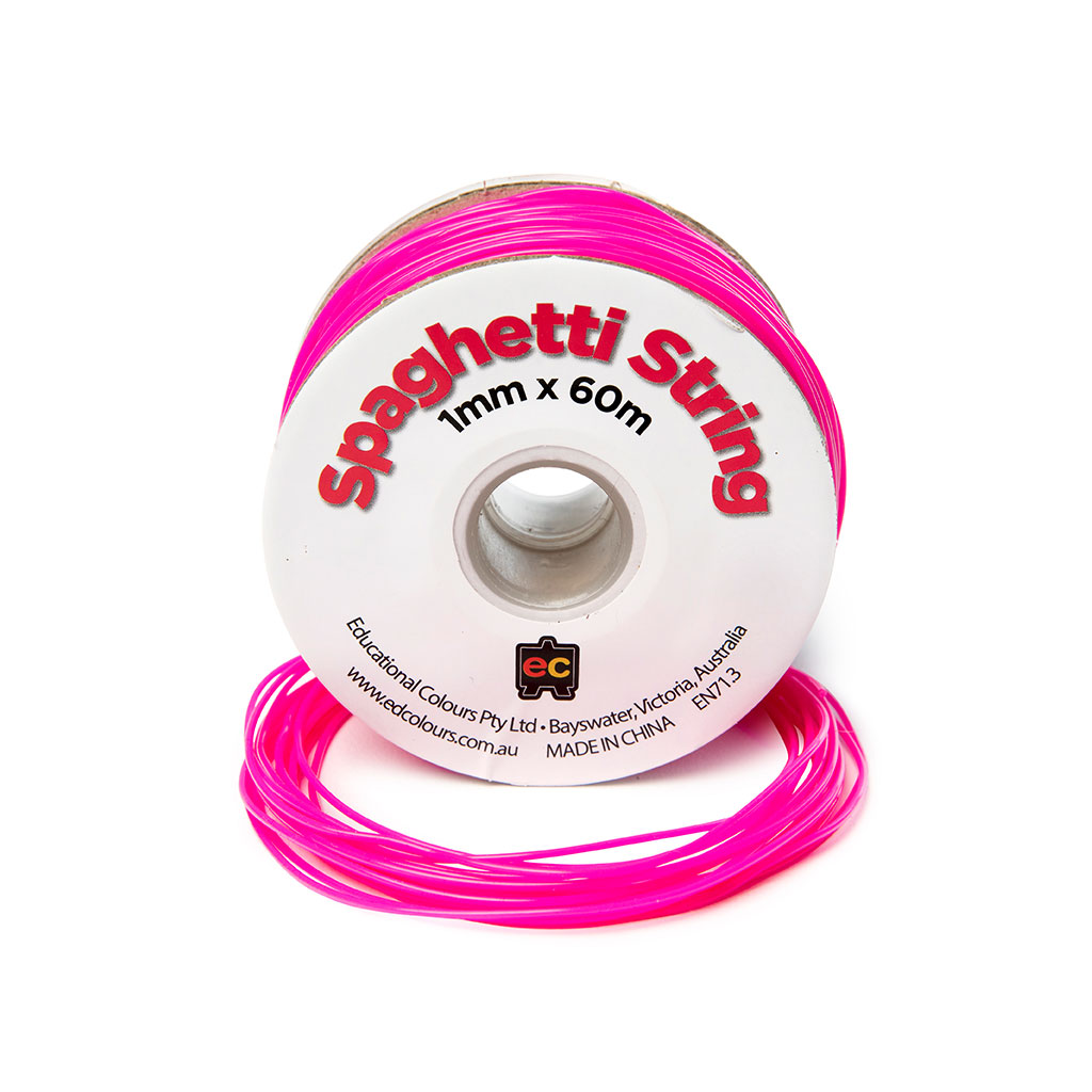 Spaghetti String - Pink - 60m