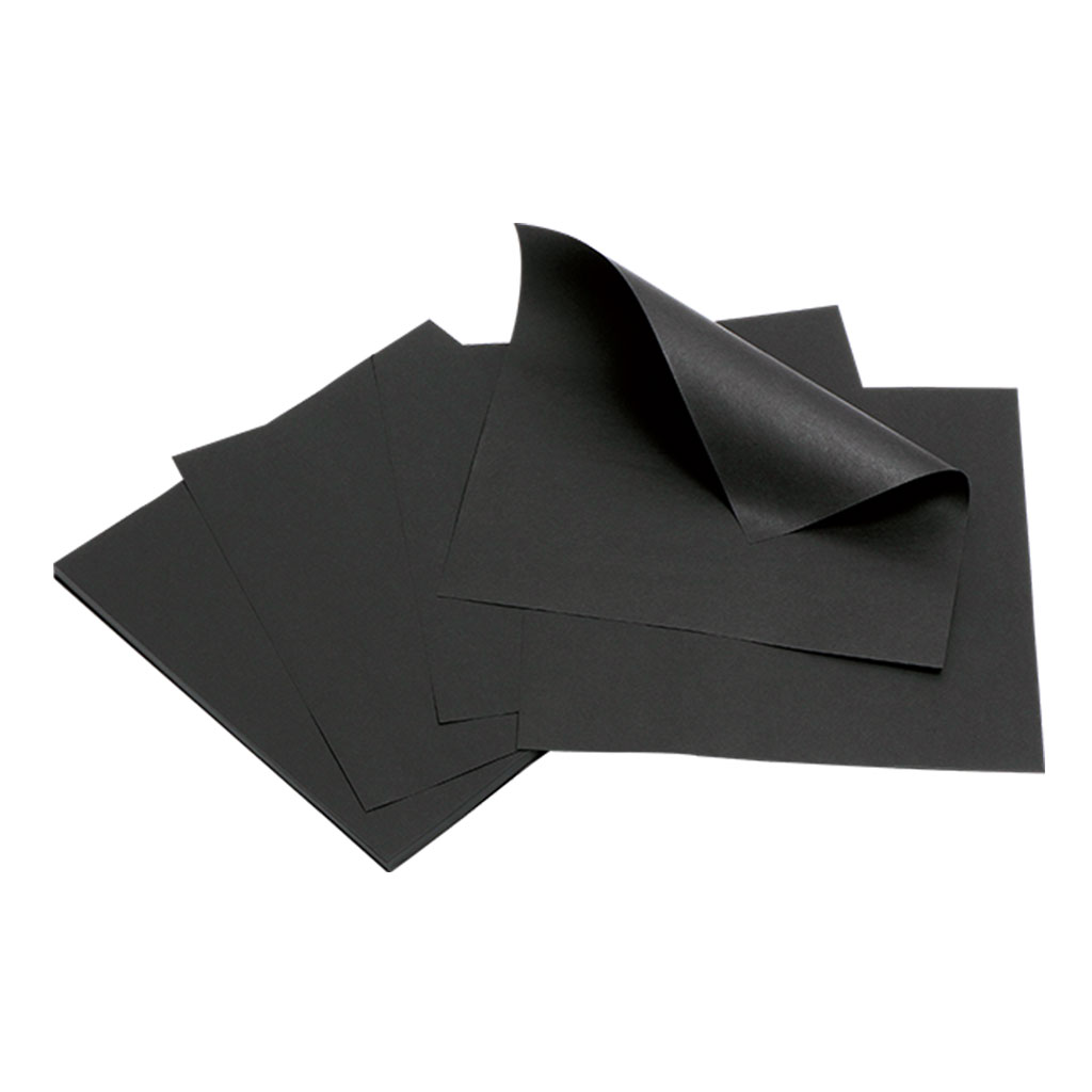 Black Matt Paper Squares 80gsm - 25cm - 250 Sheets